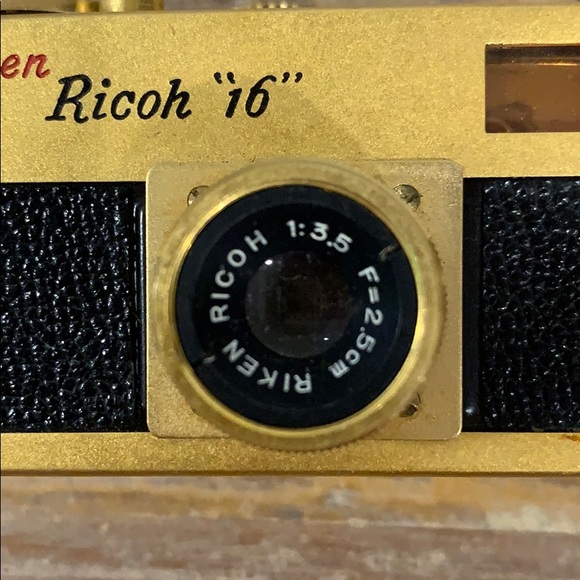 Ricoh | Cameras, Photo & Video | Golden Ricoh 6 Mini Camera | Poshmark